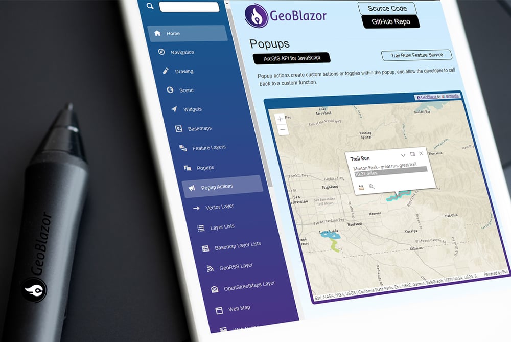 Creating ArcGIS Web Mapping Apps in C# Using Blazor - dymaptic